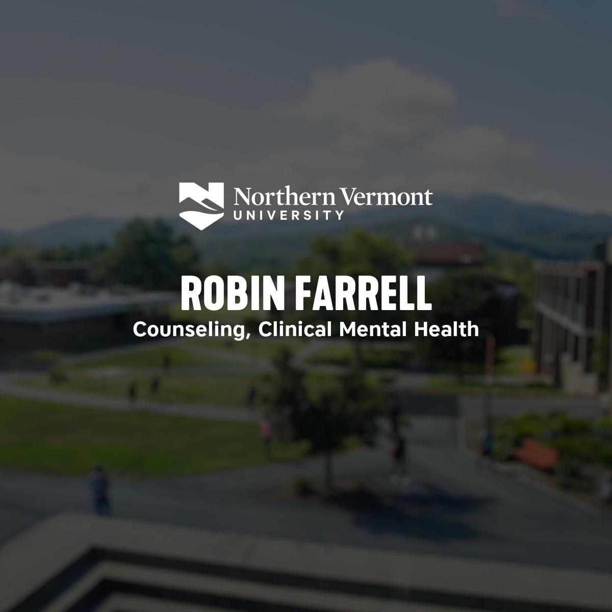 Robin Farrell | Class of 2020 Celebration | NVU Johnson
