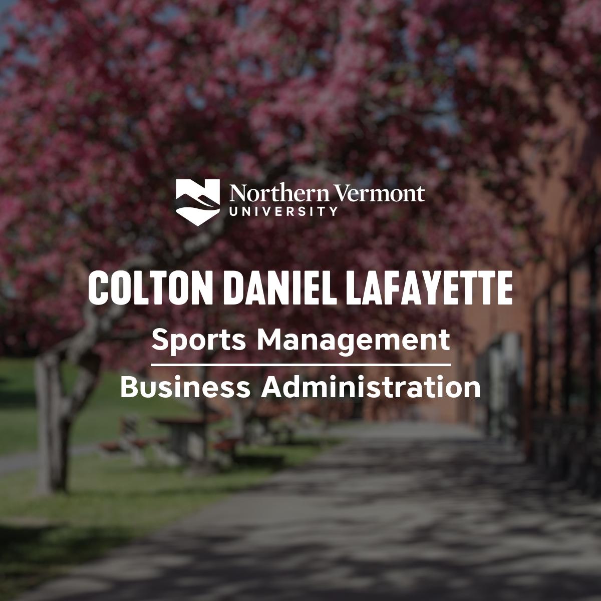 Colton Daniel Lafayette | Class of 2020 Celebration | NVU Lyndon
